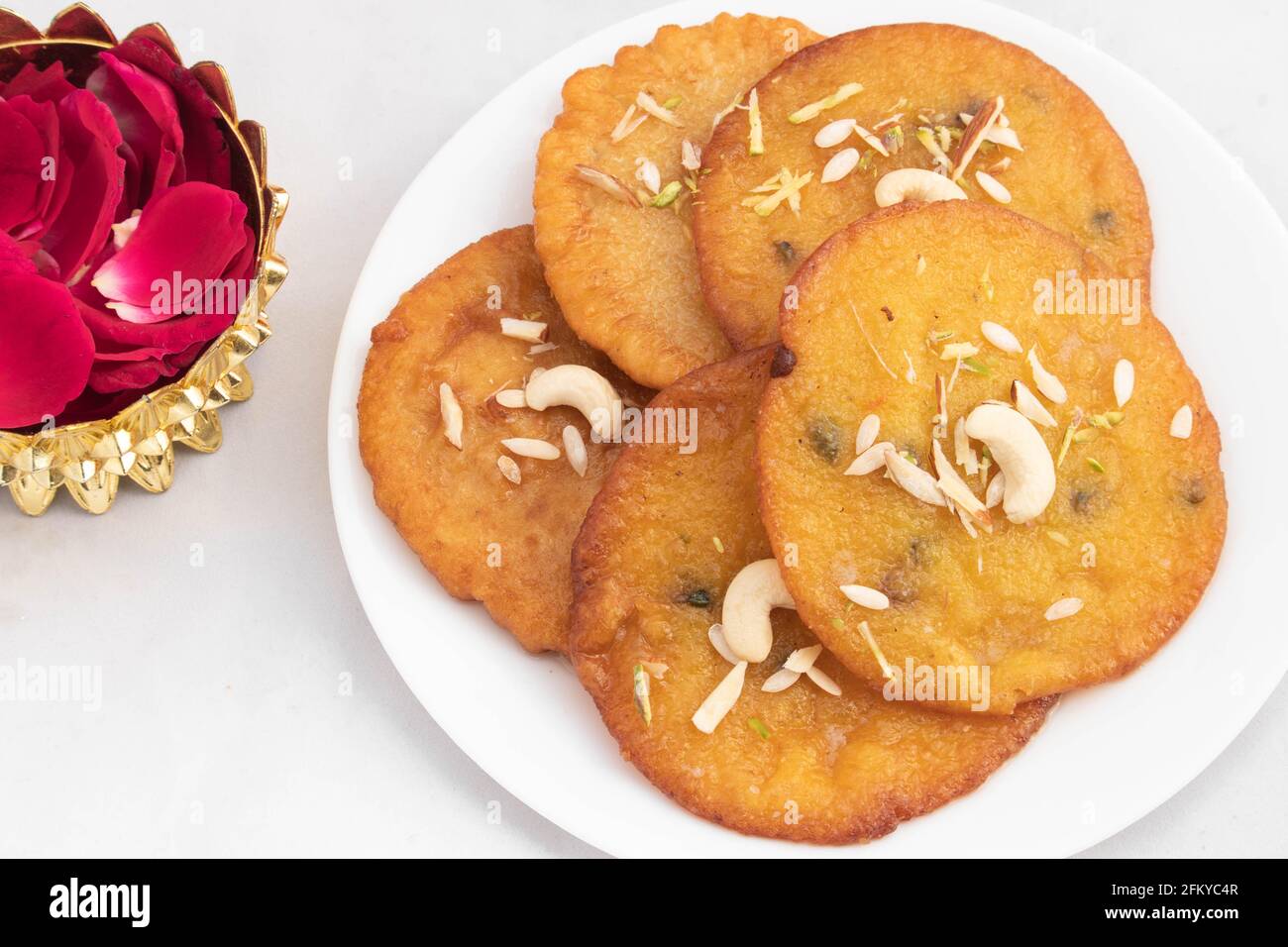 Creamy Indian Mithai Dessert Mawa Malpua Loaded With Khoya And Ghee And ...