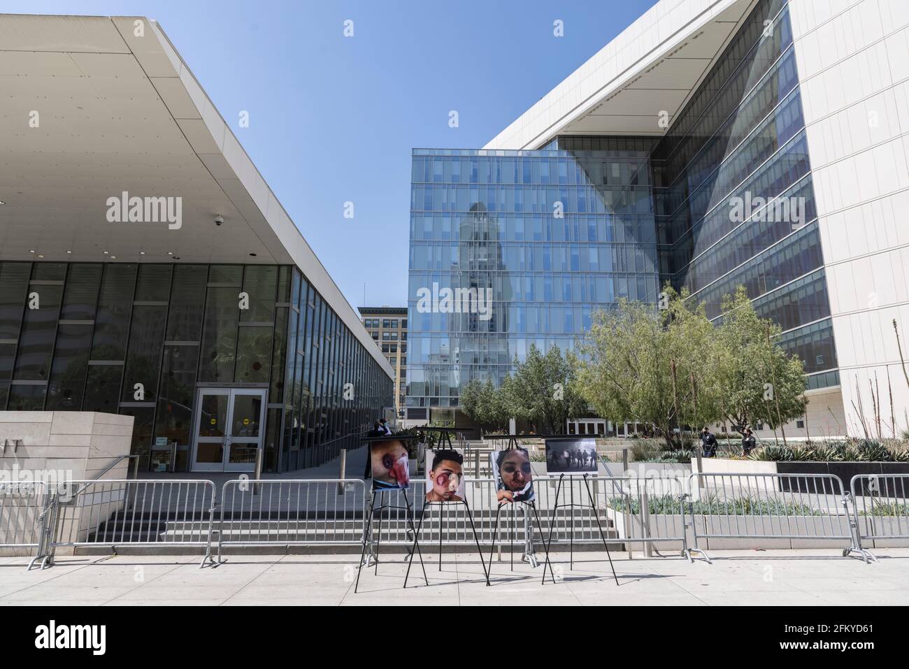 Journalist and activist file lawsuit over LAPD police abuse at George ...