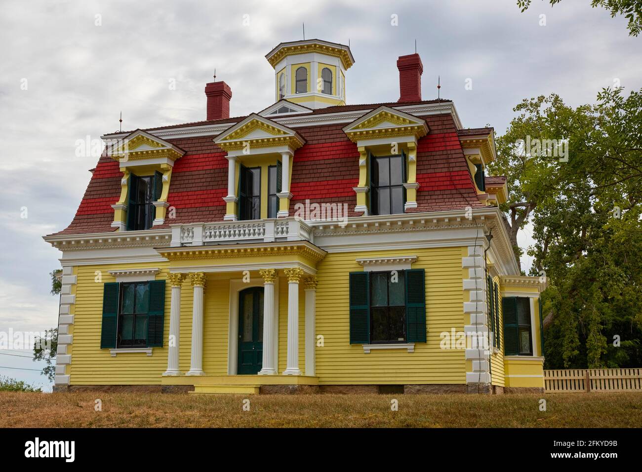 Captain Penniman House Fort Hill Eastham Cape Cod Massachusetts USA ...