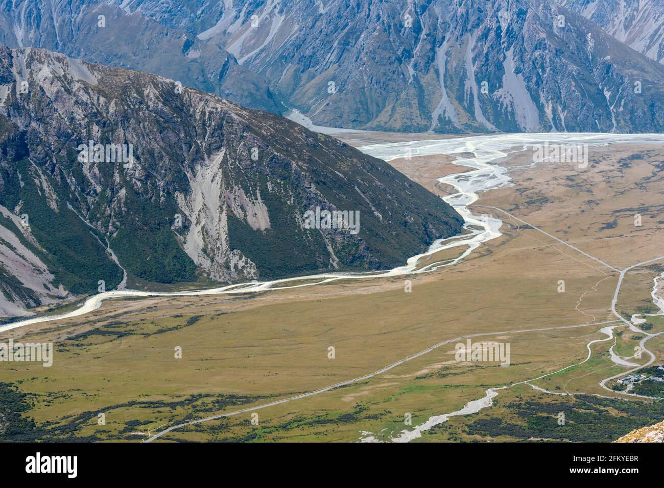 Zoom in mountain from birds hi-res stock photography and images - Alamy