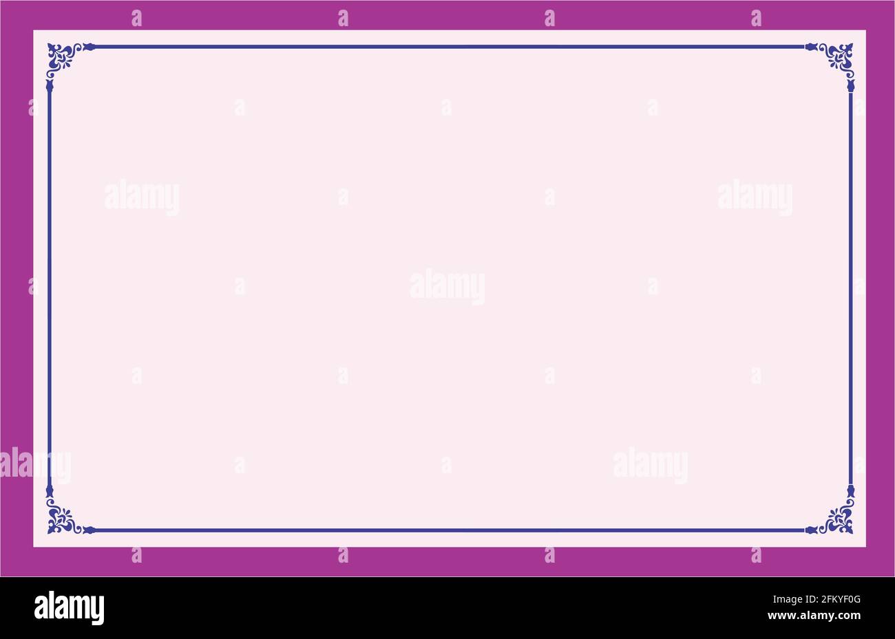 Border design template hi-res stock photography and images - Alamy