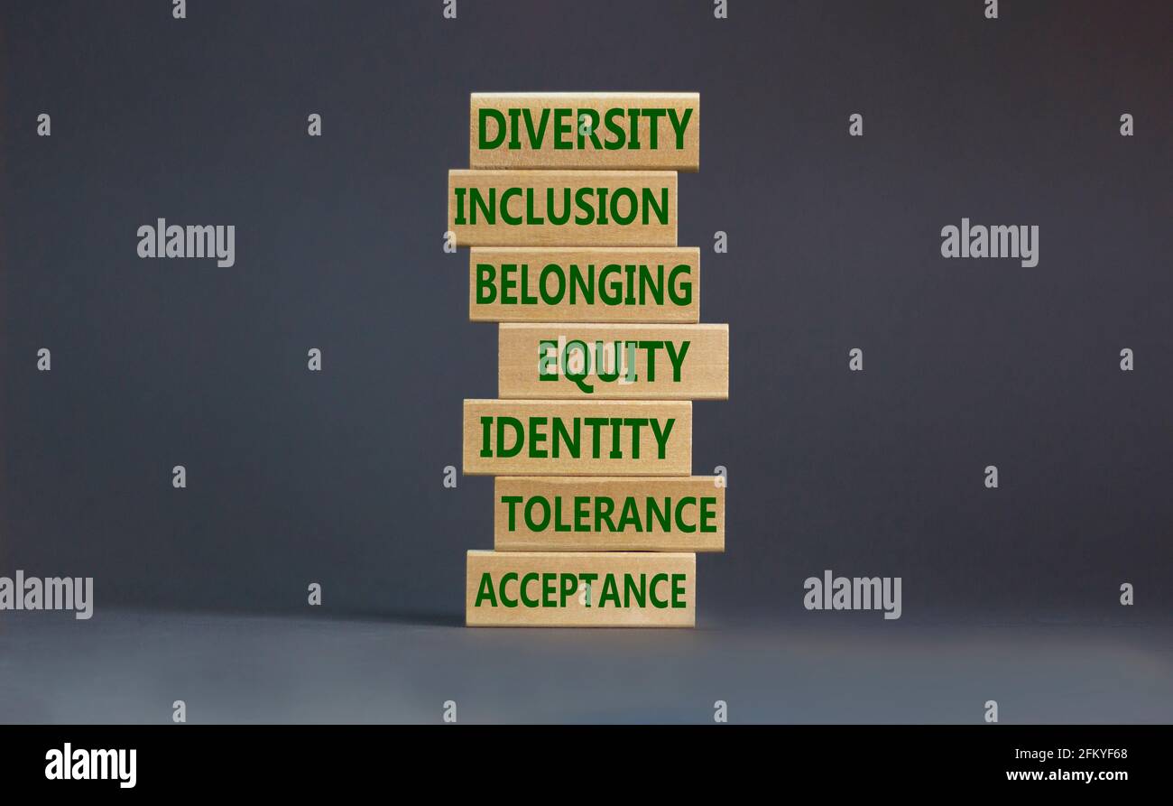 Diversity, inclusion symbol. Diversity belonging inclusion equity ...
