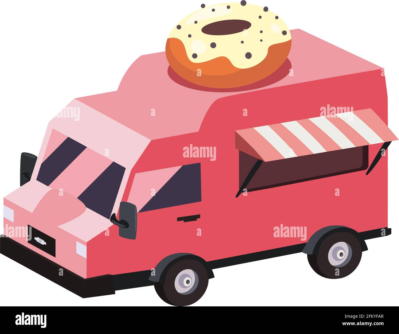 Car donuts Cut Out Stock Images & Pictures - Alamy