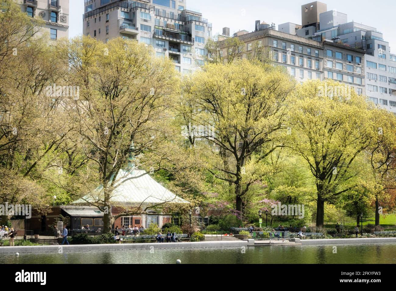 Springtime in Central Park is beautiful, New York City, USA, 2021 Stock ...