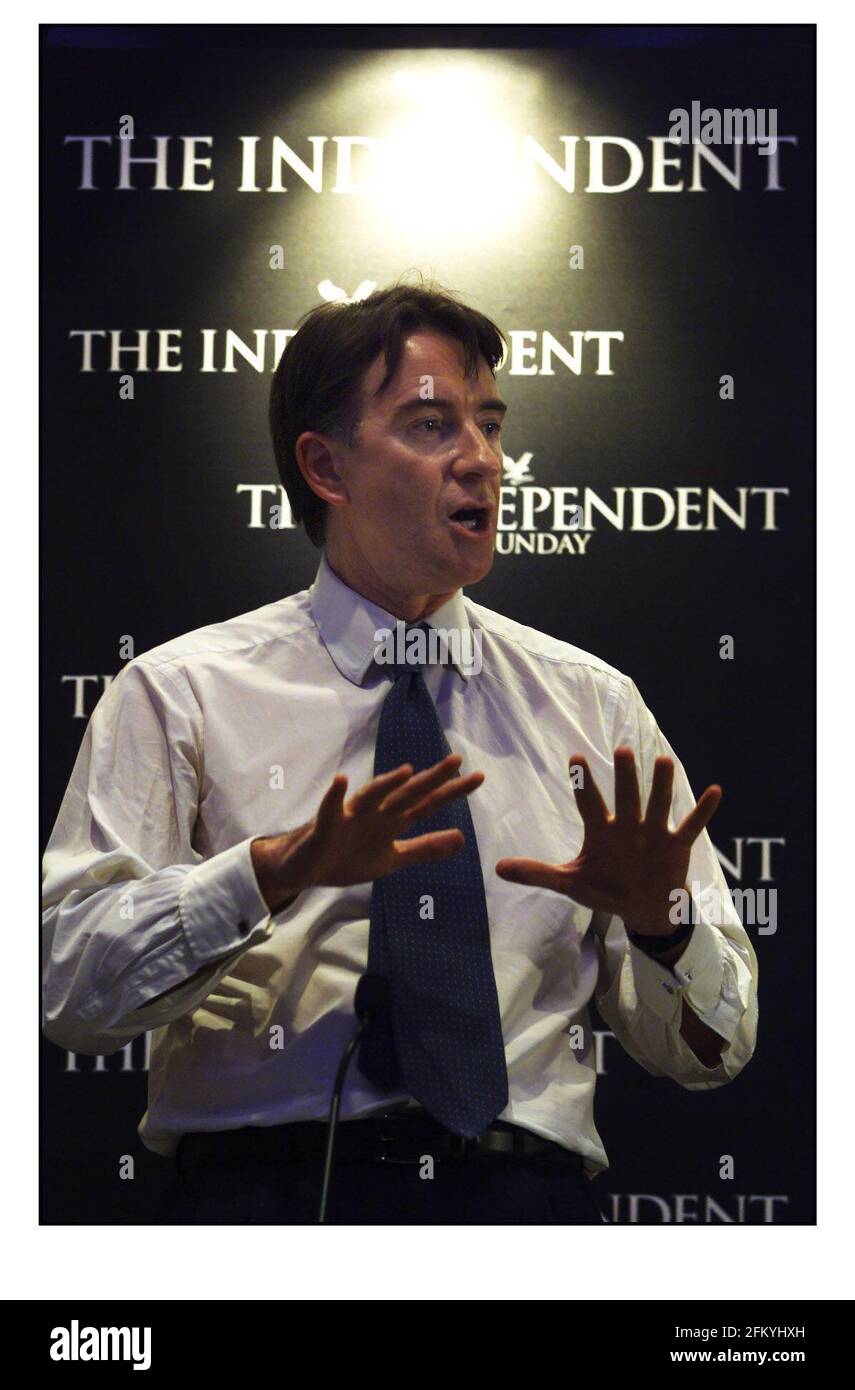 Mandelson at in Cut Out Stock Images & Pictures - Alamy