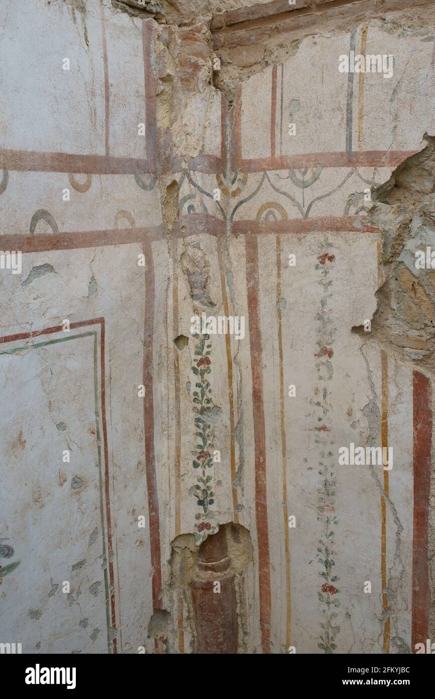 Terrace Houses in Ephesus Ruins, are a settlement area consisting of ...