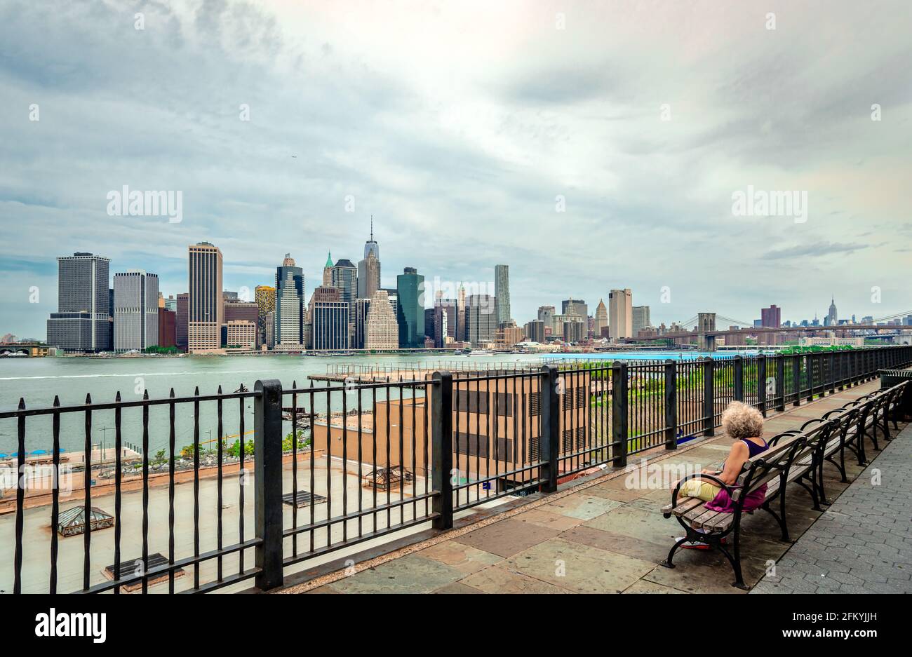 Brooklyn heights promenade new york hi-res stock photography and images ...