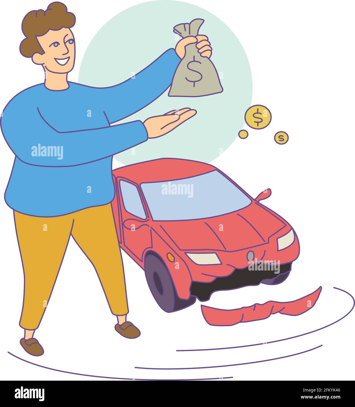 Covered bill Stock Vector Images - Alamy