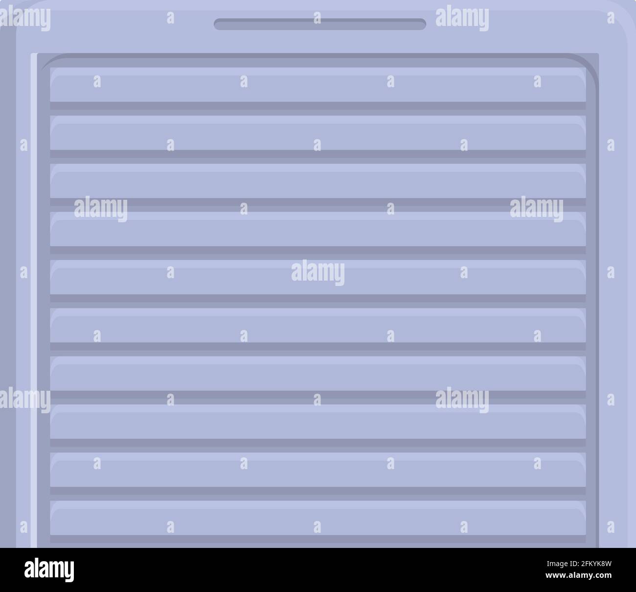 Sliding smart gate icon. Cartoon and flat of Sliding smart gate vector ...