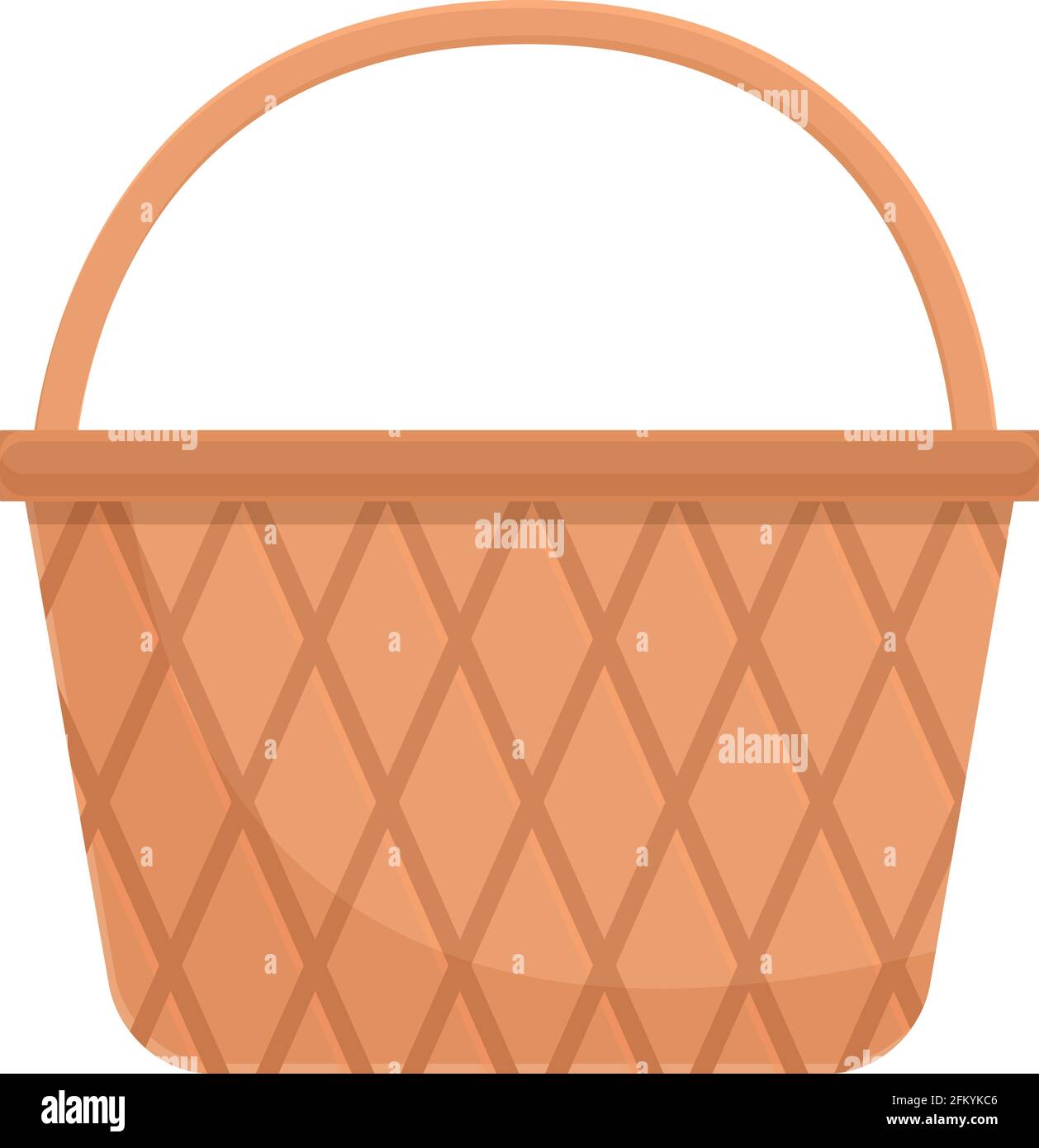 Cartoon Wooden Basket