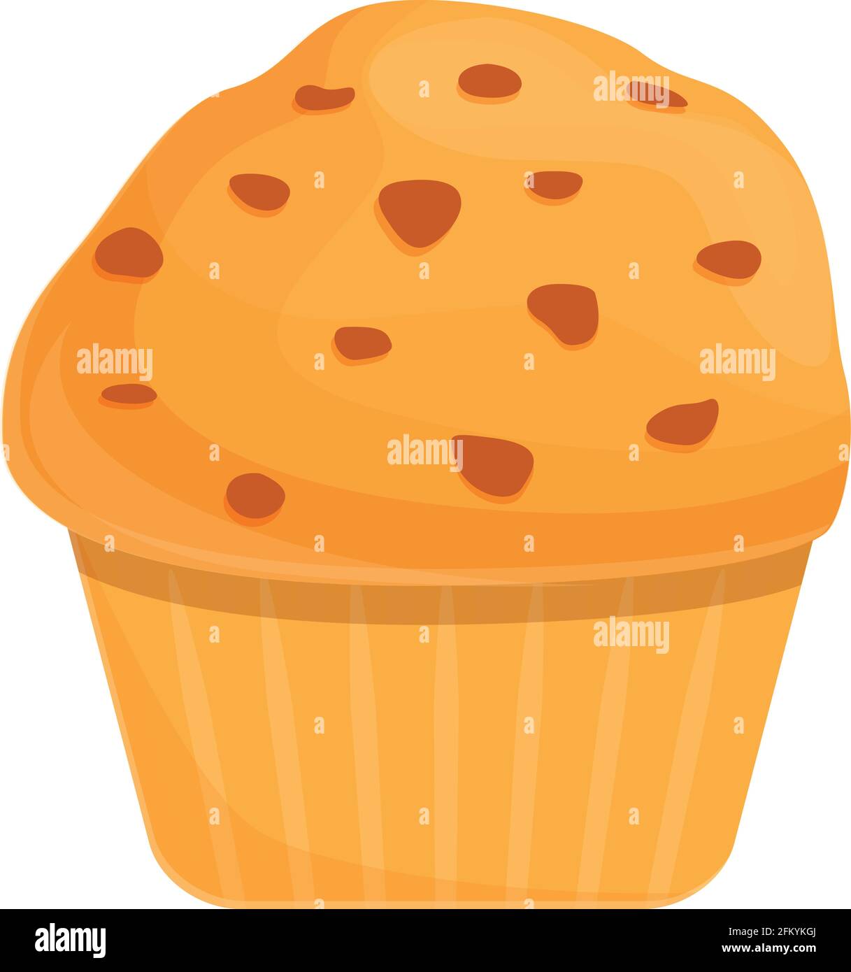 Muffin icon. Cartoon and flat of Muffin vector icon for web design ...