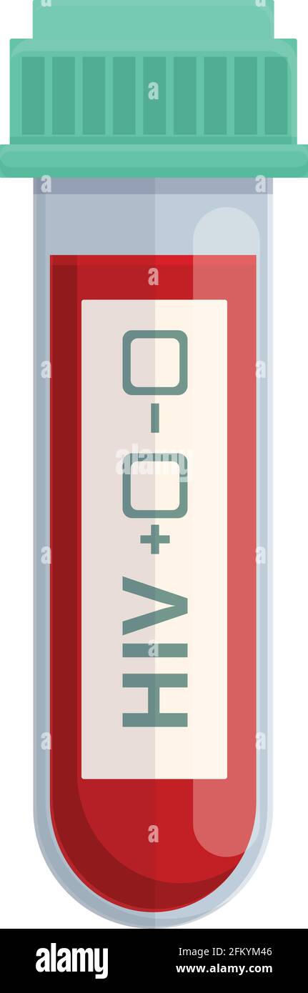 Lab test tube icon. Cartoon and flat of Lab test tube vector icon for ...