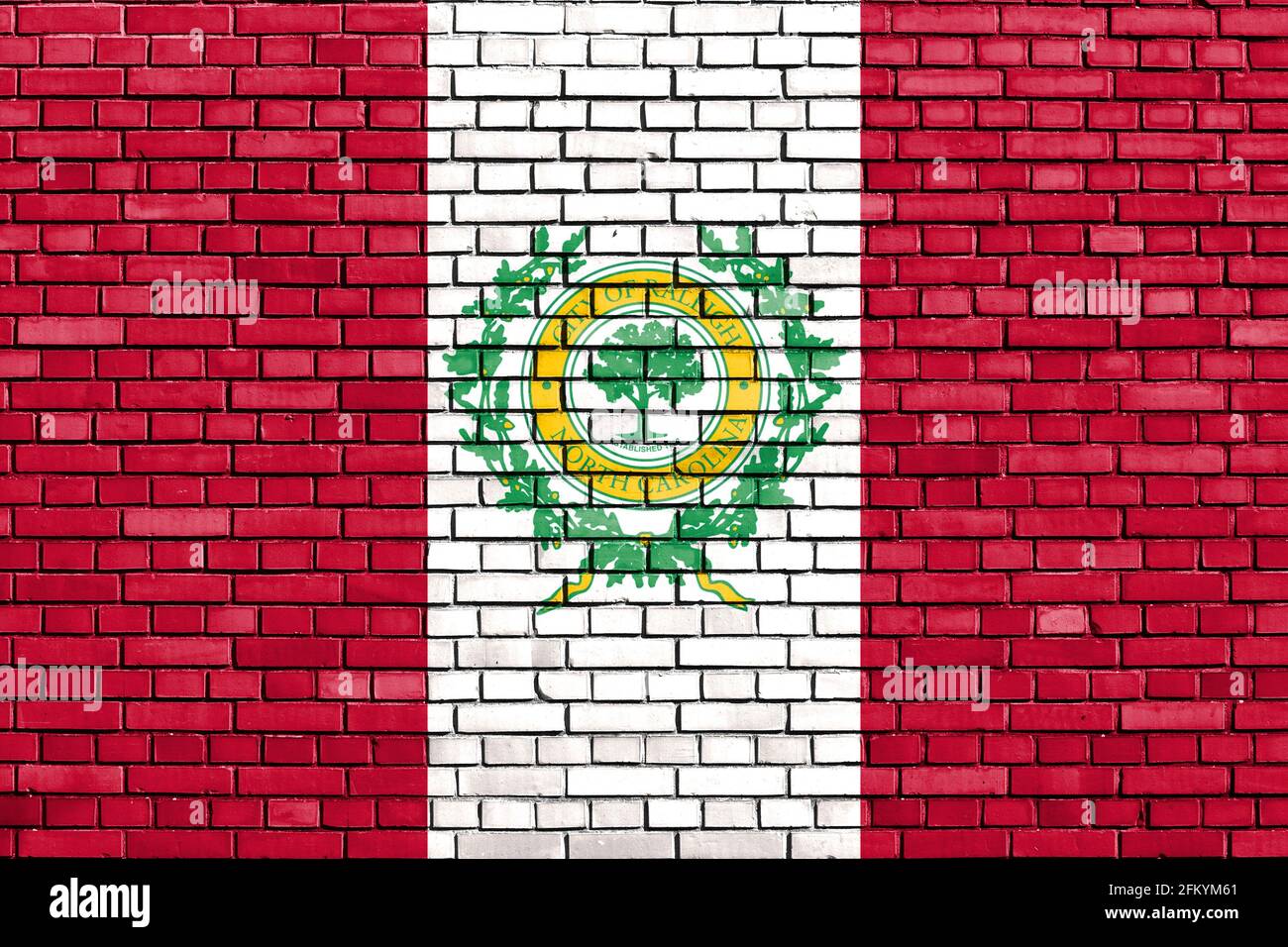 North carolina raleigh flag hi-res stock photography and images - Alamy