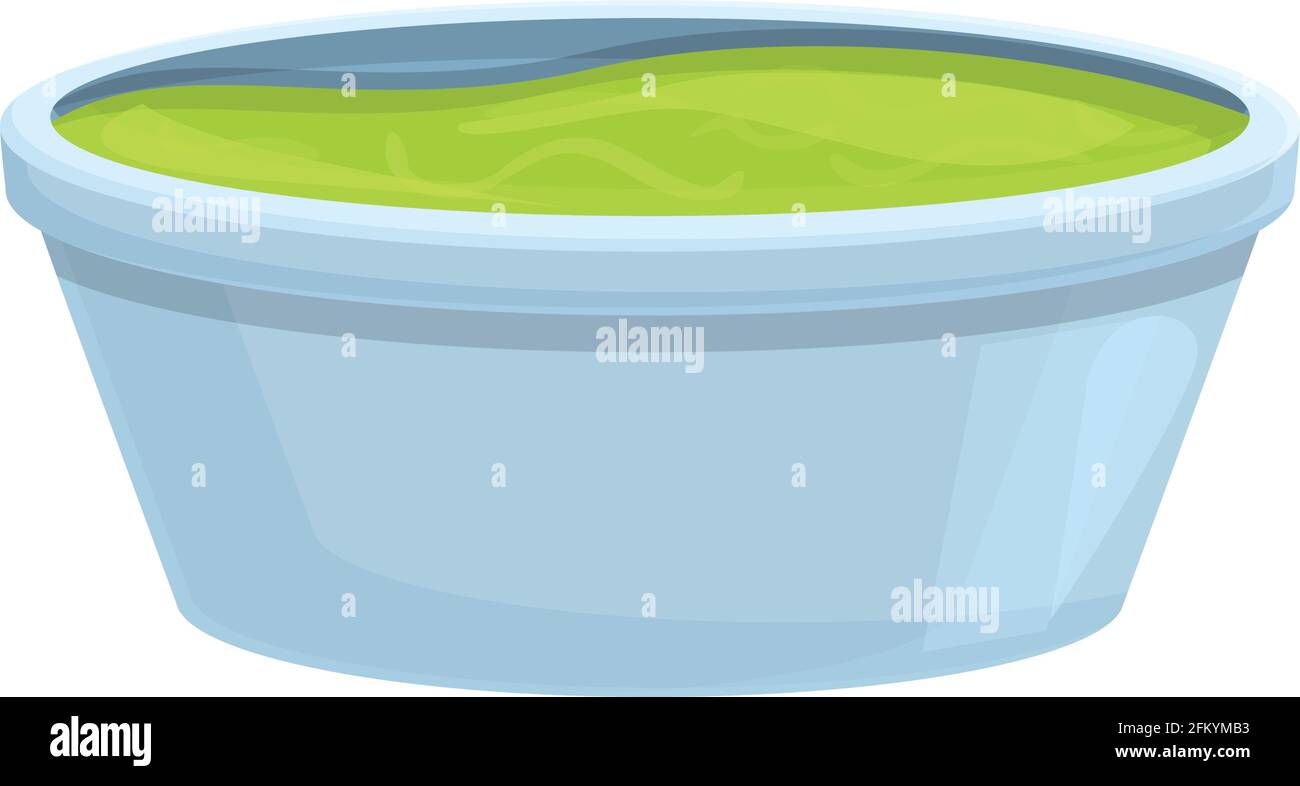 Wasabi powder icon. Cartoon and flat of Wasabi powder vector icon for ...