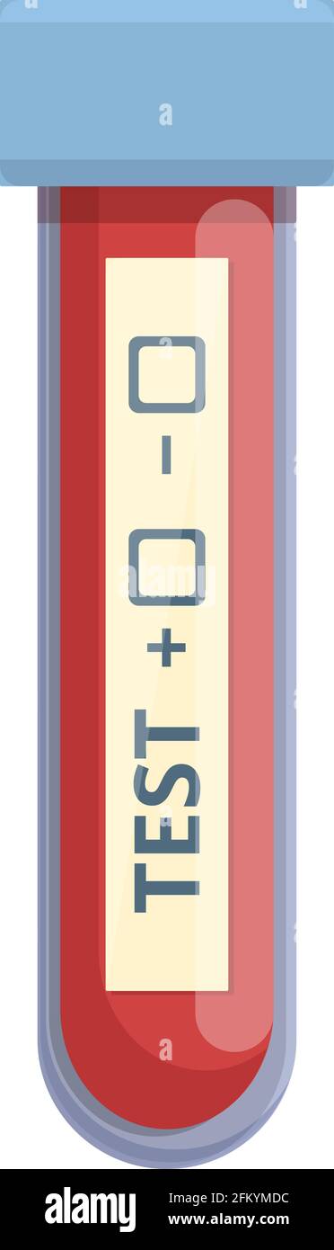 Test analysis icon. Cartoon and flat of Test analysis vector icon for ...