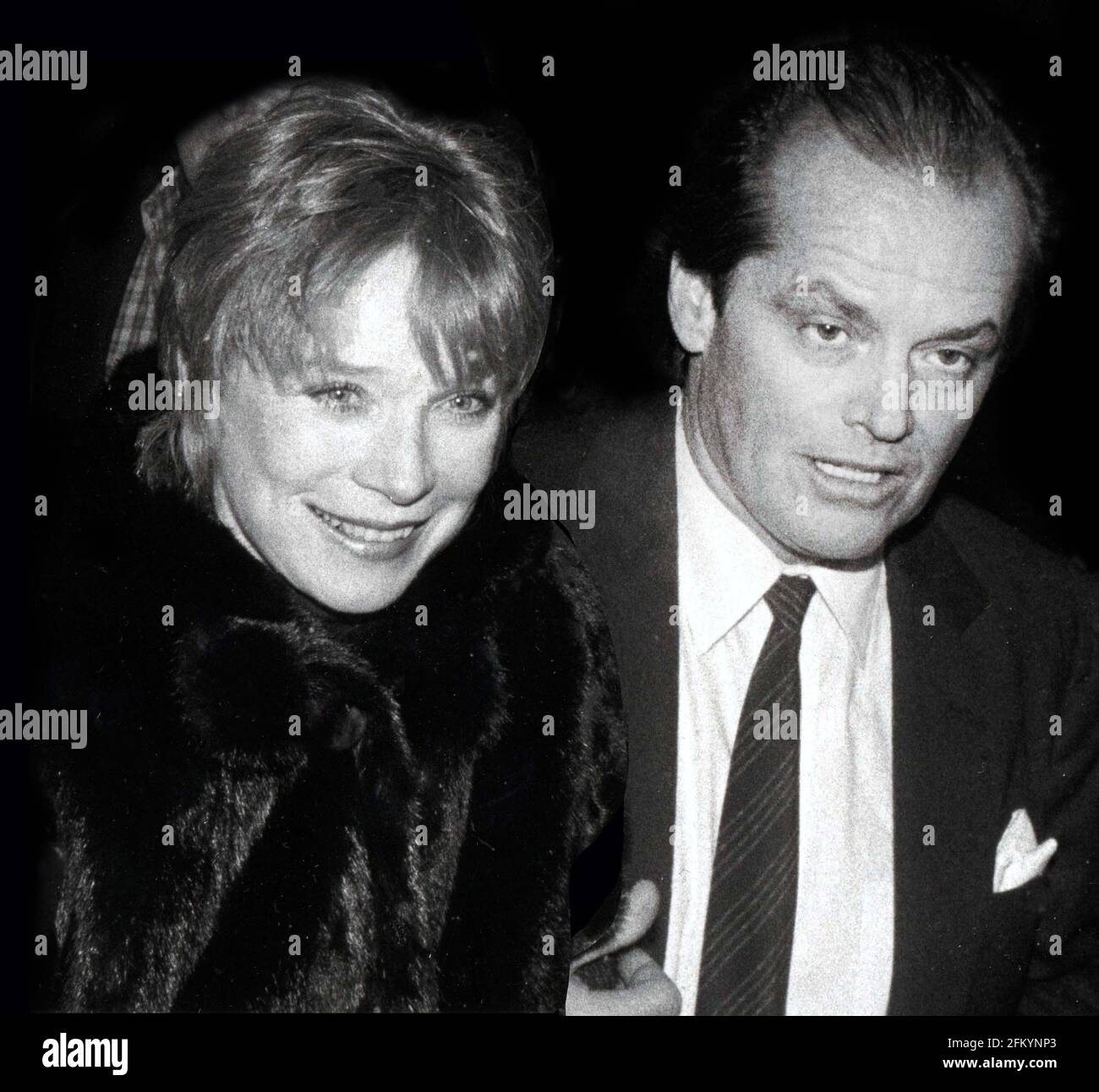 Shirley MacLaine Jack Nicholson 1980s Photo by Adam Scull-PHOTOlink ...