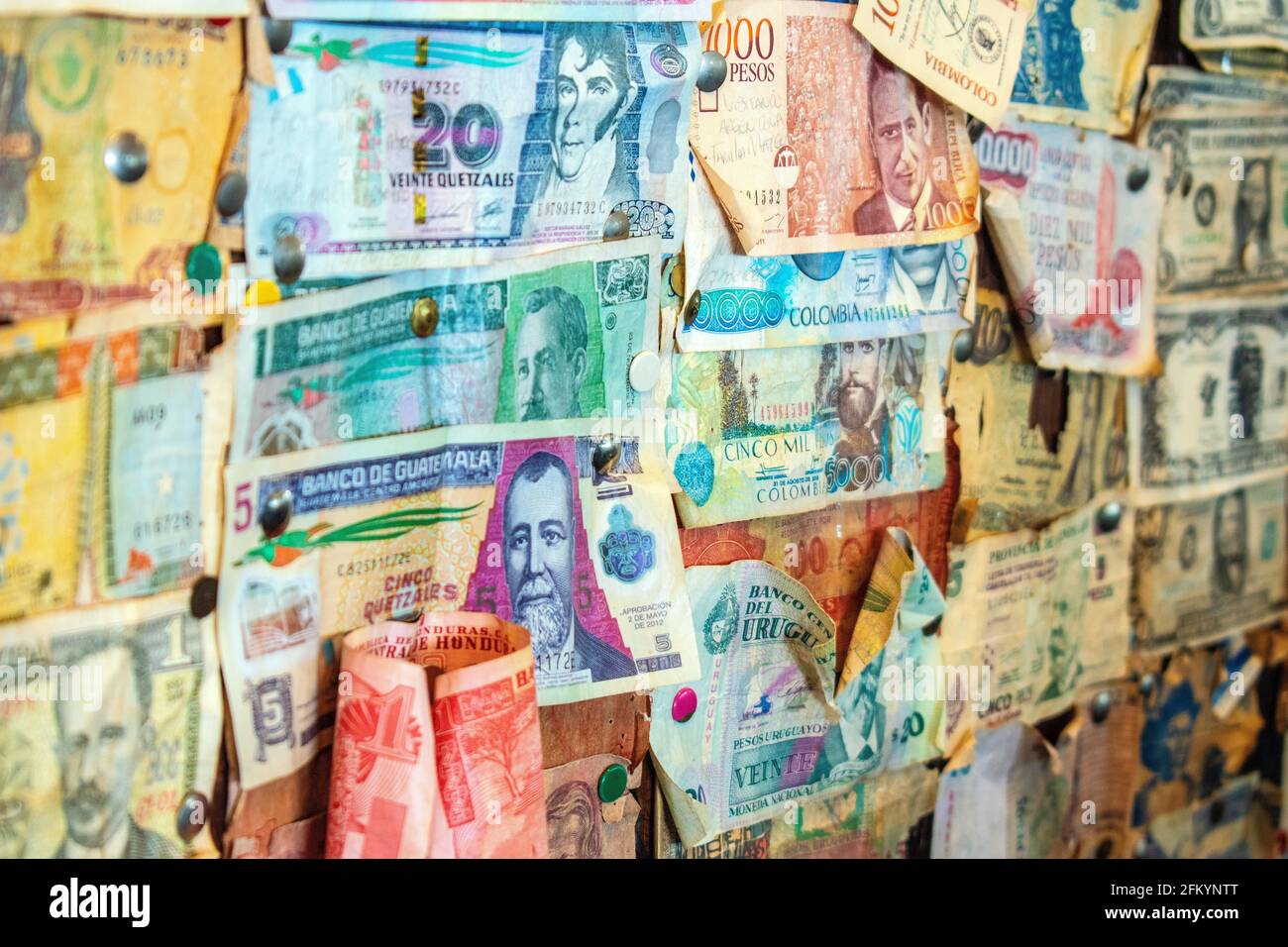 World banknotes bills hi-res stock photography and images - Alamy