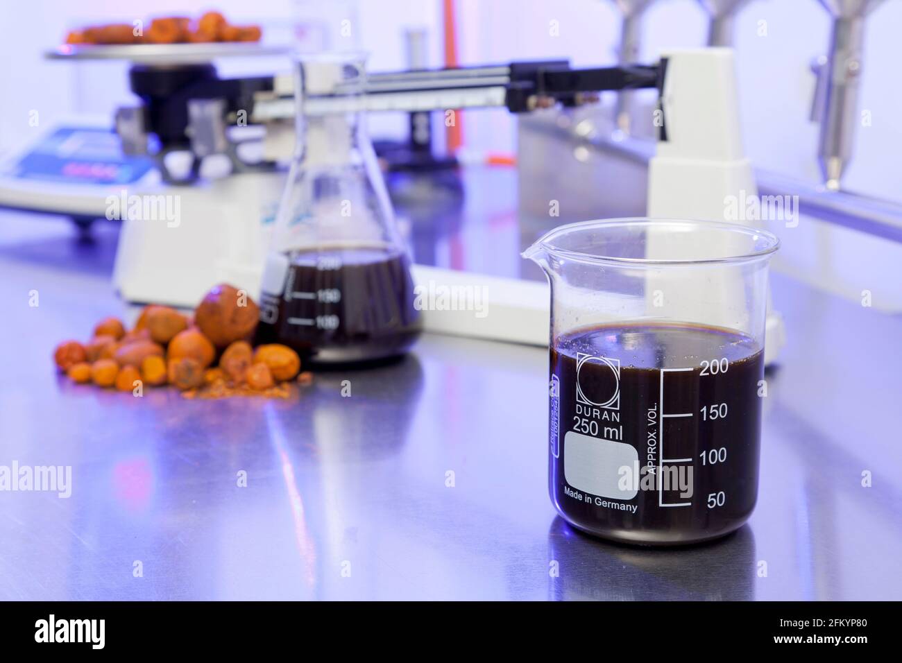 Product In The Chemical Laboratory Stock Photo - Alamy
