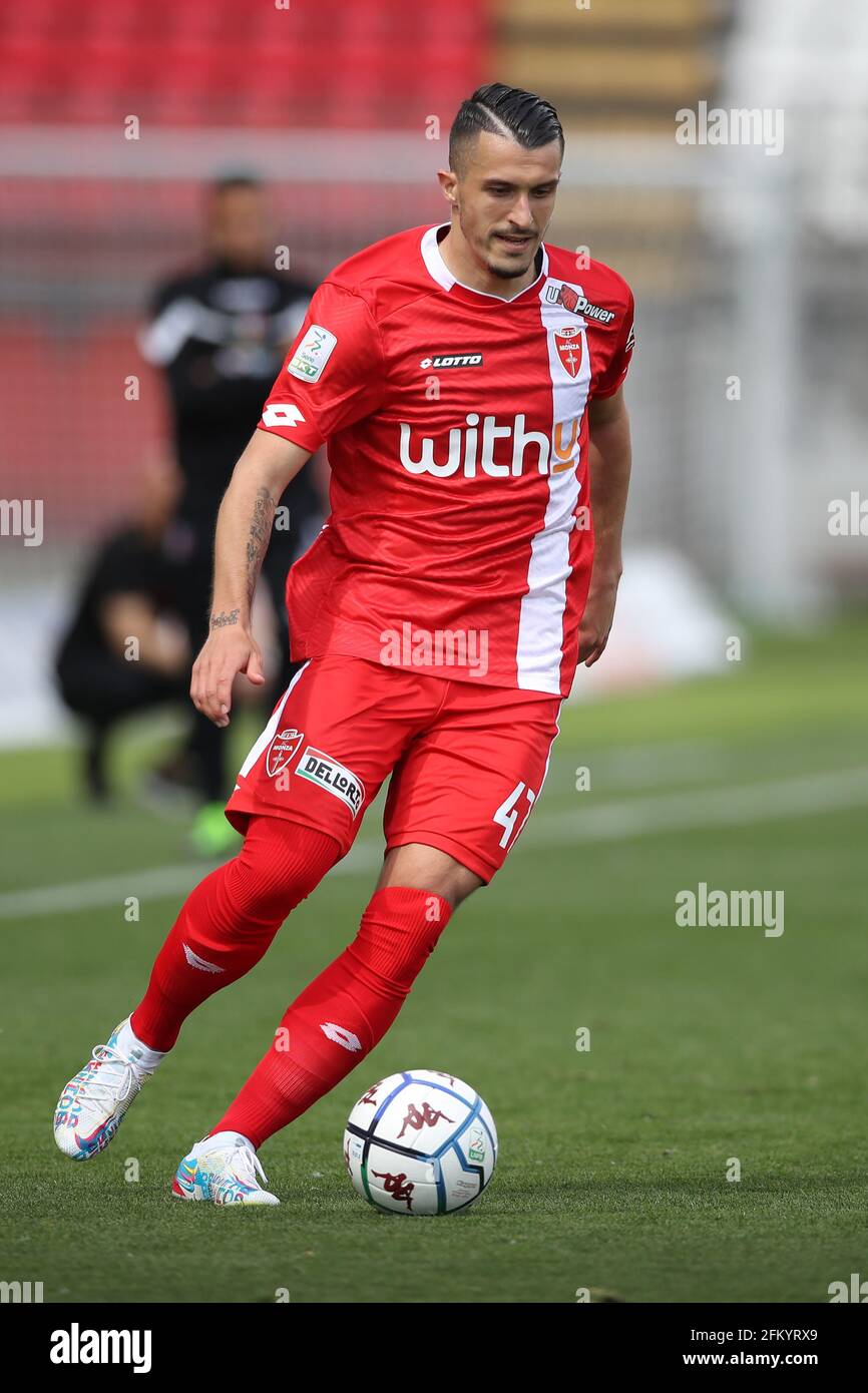 Monza, , 4th May 2021. Dani Mota of AC Monza during the Serie B match ...