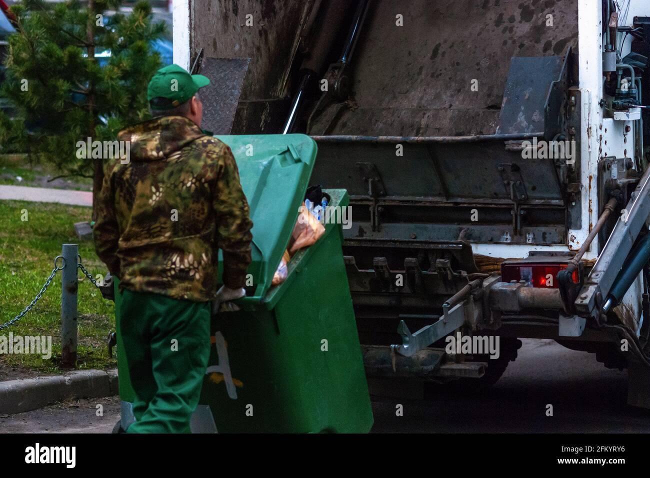 Waste collector uniform hi-res stock photography and images - Alamy