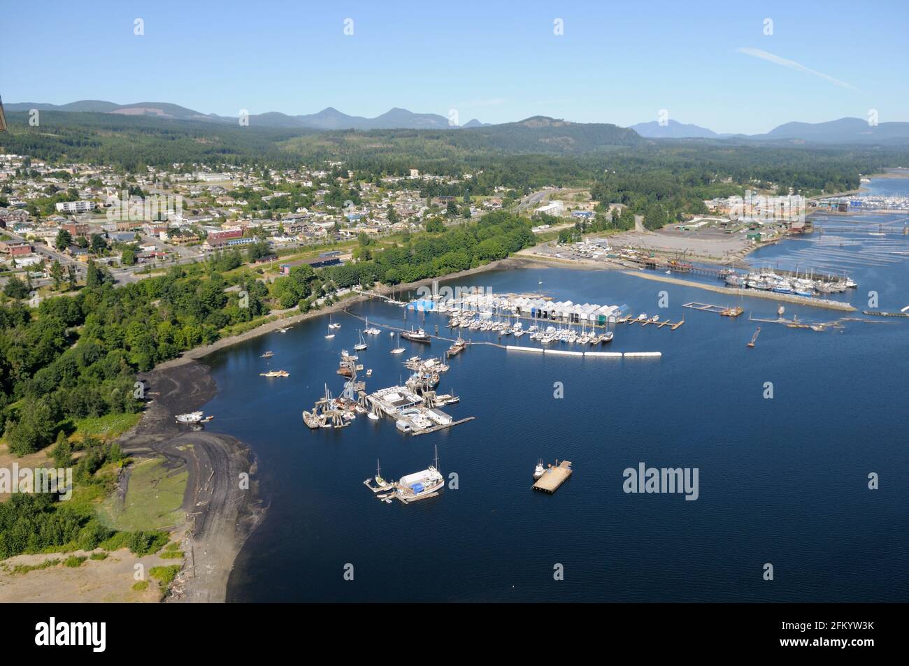 Ladysmith marina vancouver island bc hi-res stock photography and ...