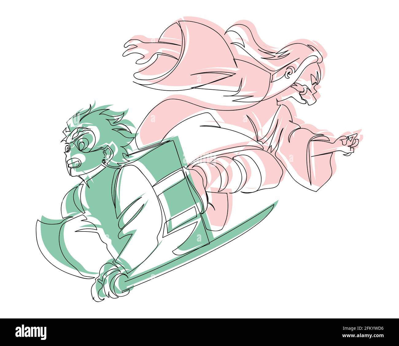 Simple Art Drawings With Color