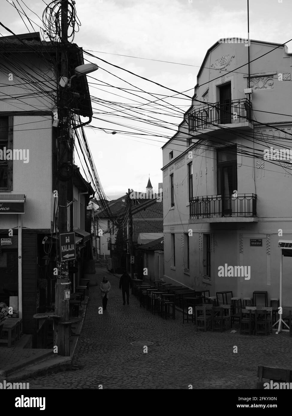 Prizren city Black and White Stock Photos & Images - Alamy
