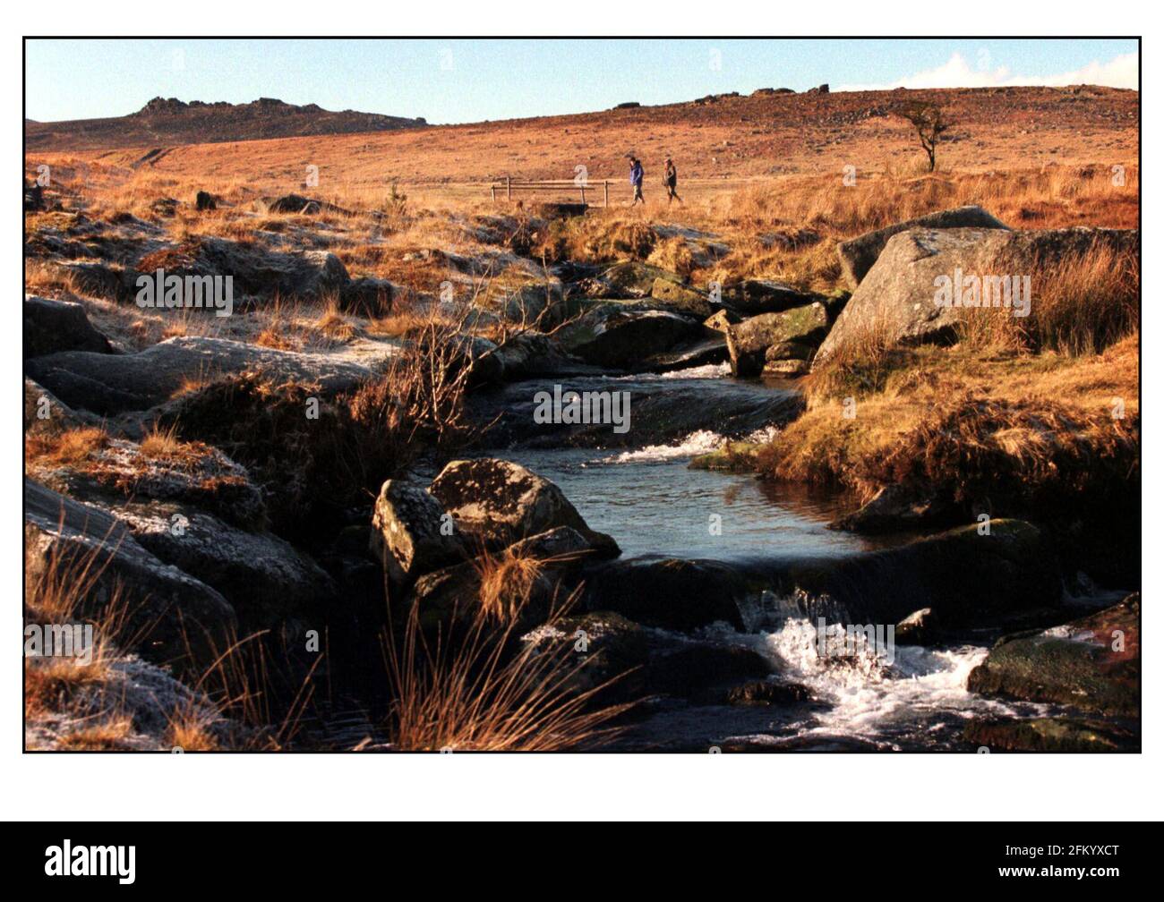 Walking on Dartmoor. The military use large areas of the moor for ...