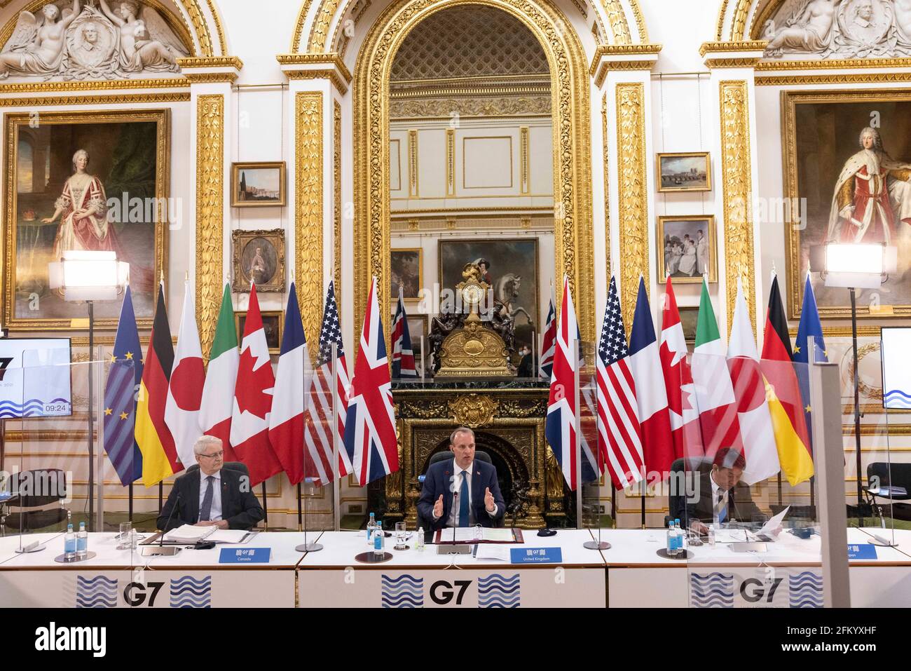 The g7 ministers meeting on climate hi-res stock photography and images ...