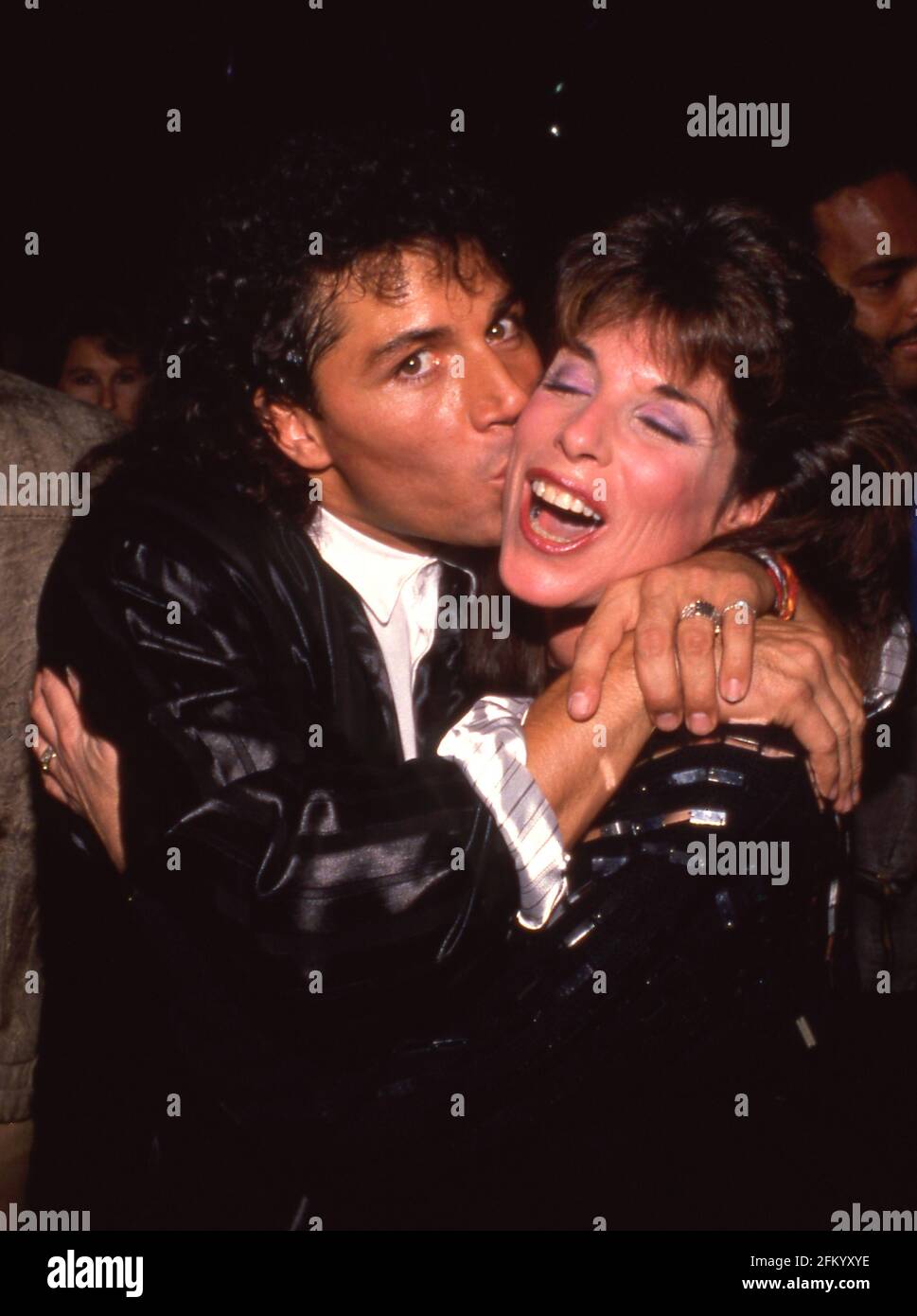 Billy Hufsey and Kate Linder Circa 1980's Credit: Ralph Dominguez ...