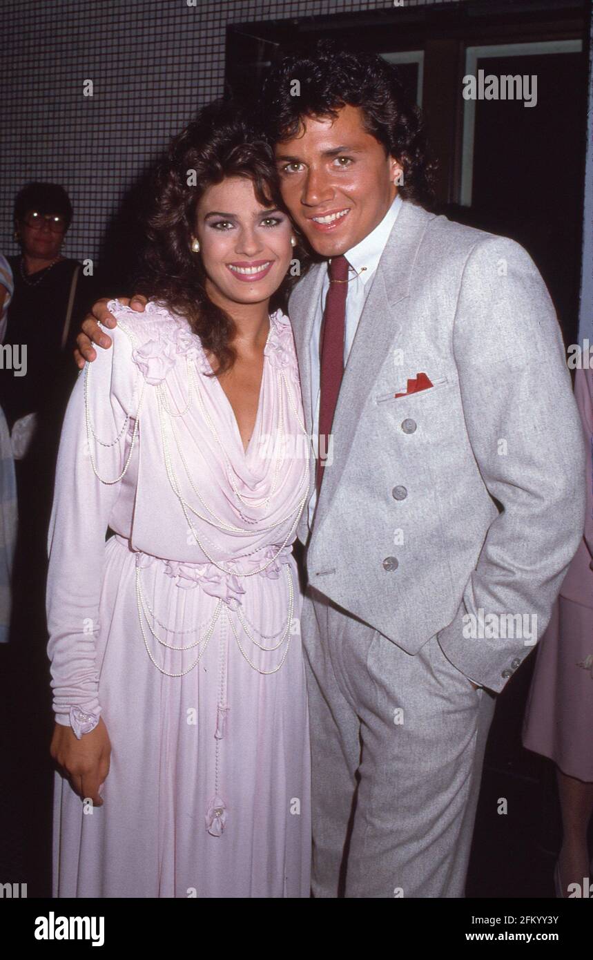 Kristin Alfonso and Billy Hufsey Circa 1980's Credit: Ralph Dominguez ...