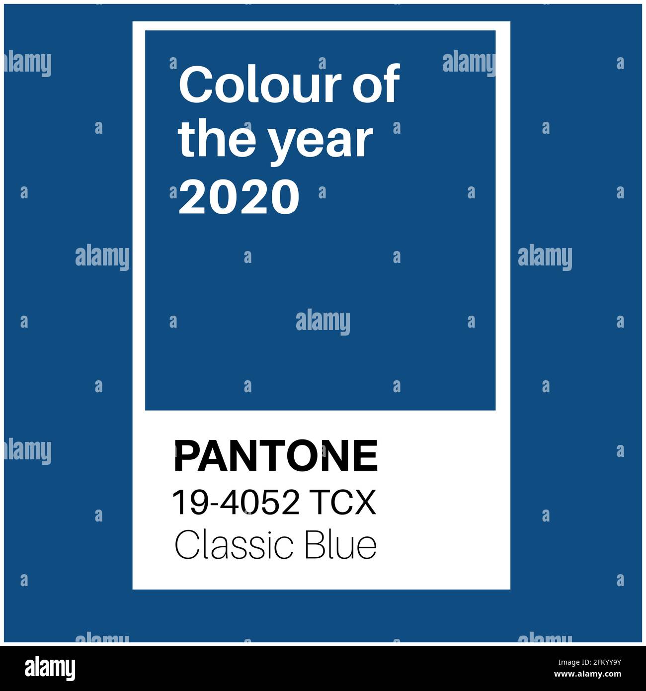 Pantone 19 4052 tcx classic blue hi-res stock photography and images ...