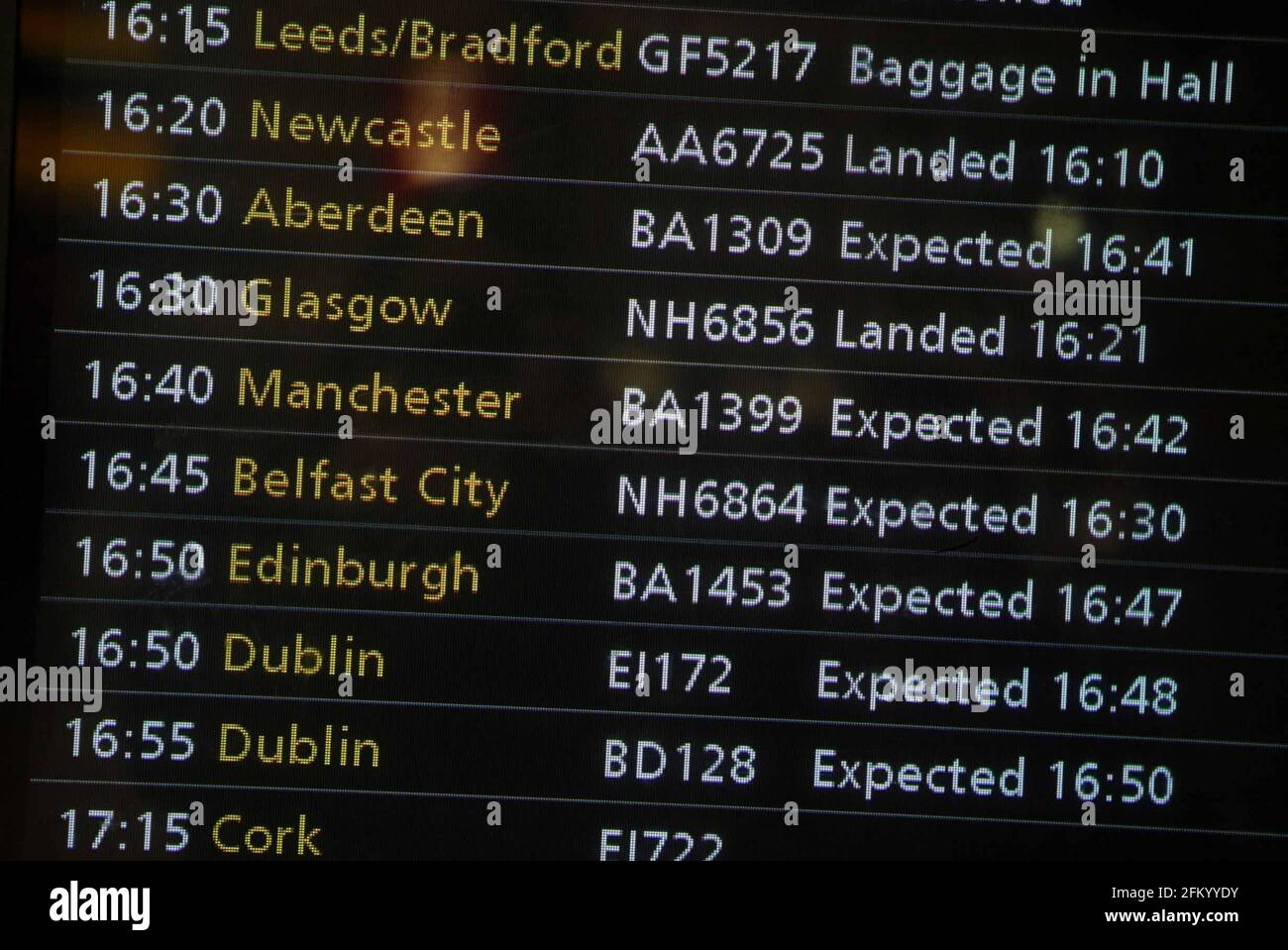 Train fare increase ..... flights to and from manchester...pic David ...