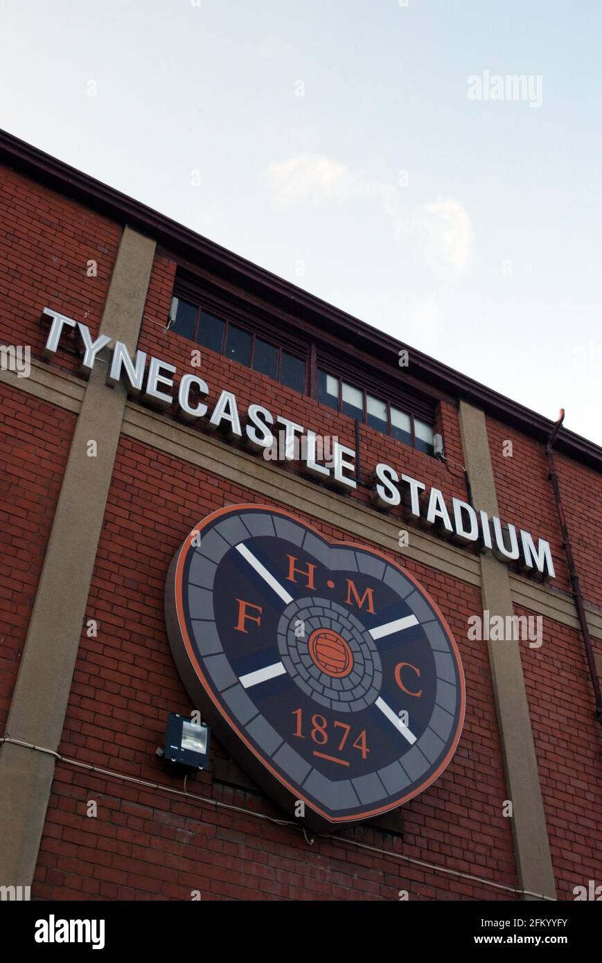 Hearts of Midlothian Football Club.....Tynecastle stadium and the area ...