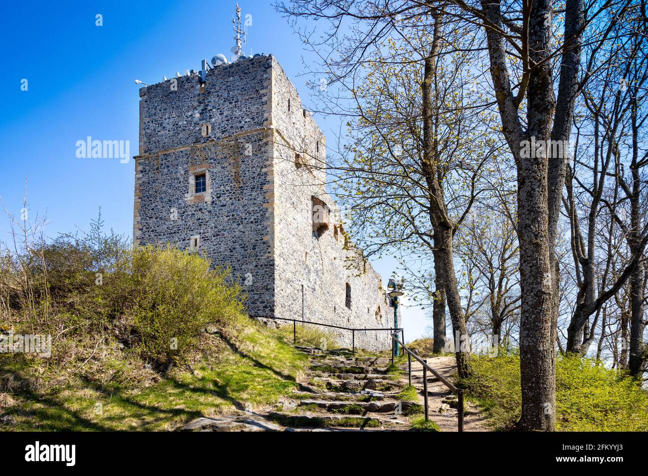 goticky hrad Radyne, Stary Plzenec, Plzensky kraj, Ceska republika ...