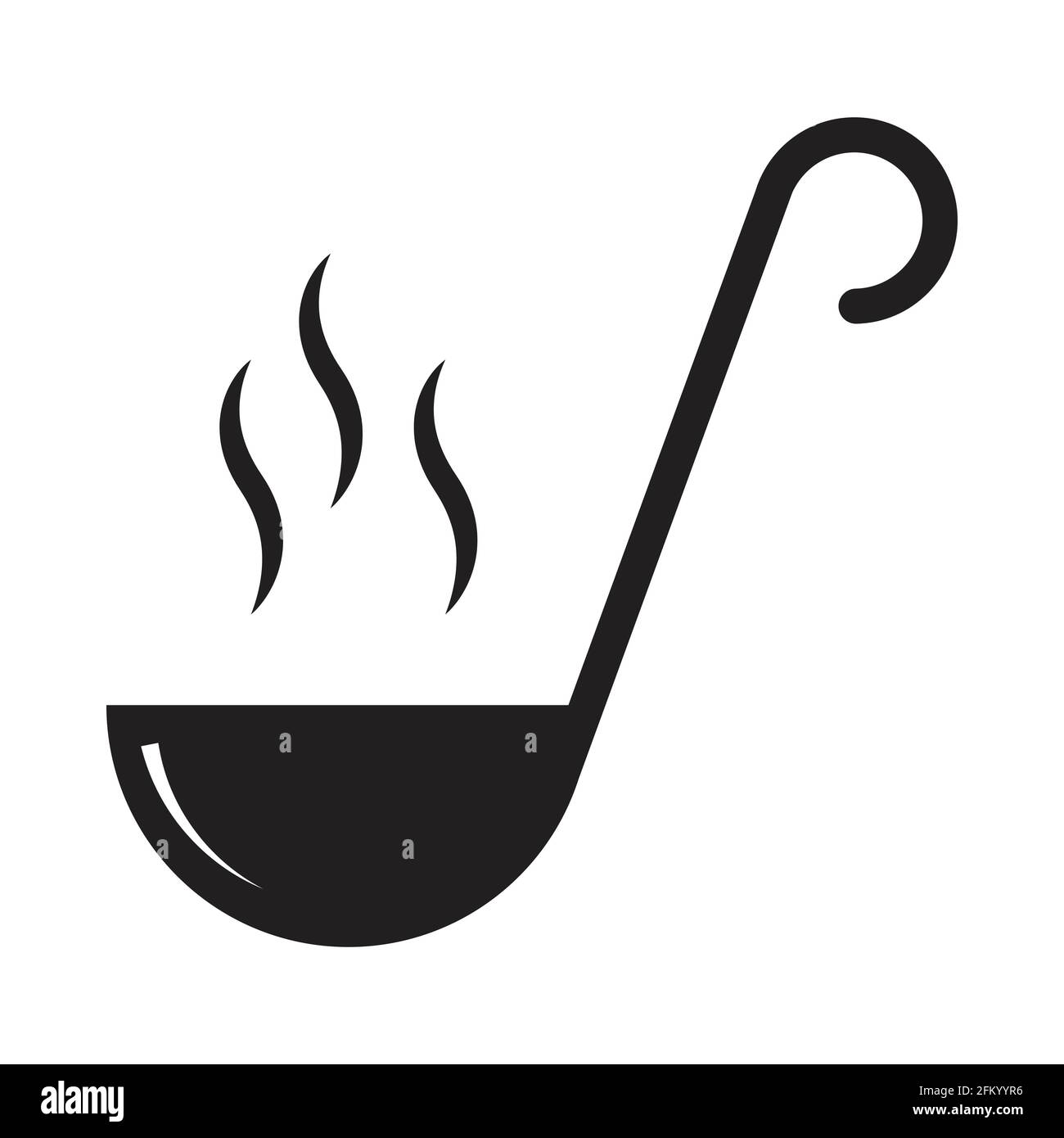 Ladle for the kitchen food icon vector for graphic design, logo, web ...