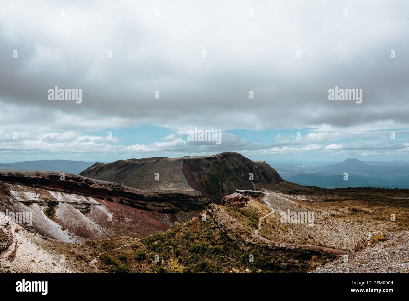 Mount tarawera volcano hike hi-res stock photography and images - Alamy