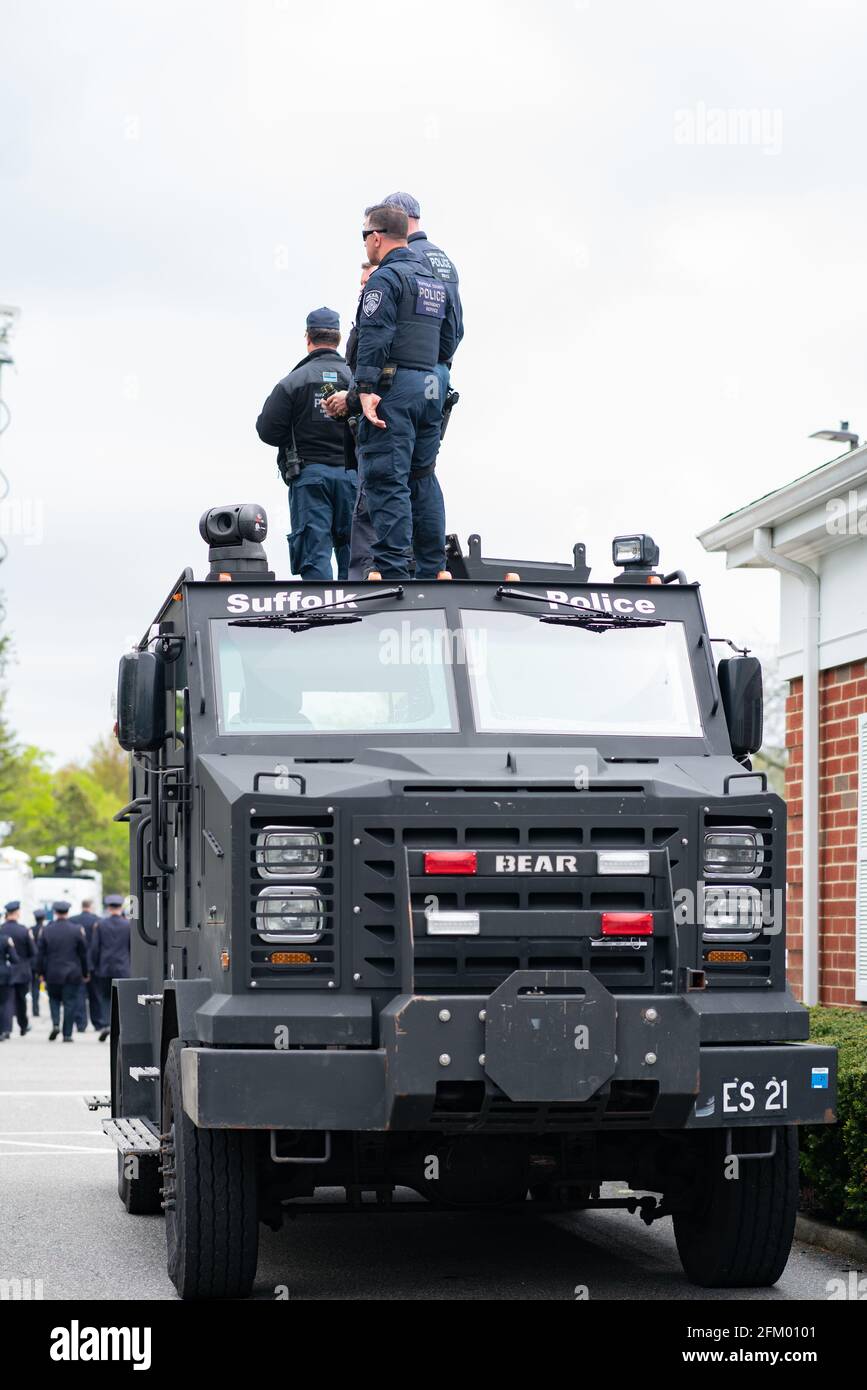 New York, USA. 04th May, 2021. Funeral service for NYC Police Officer ...