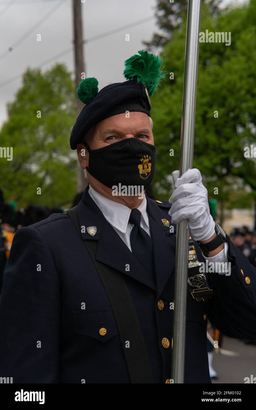 New York, USA. 04th May, 2021. Funeral service for NYC Police Officer ...