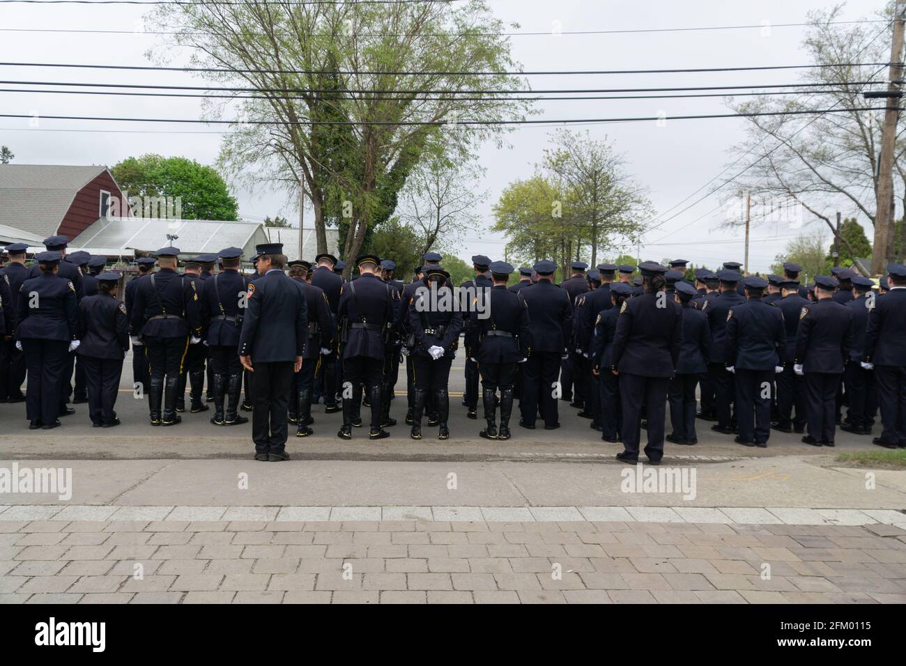 New York, USA. 04th May, 2021. Funeral service for NYC Police Officer ...