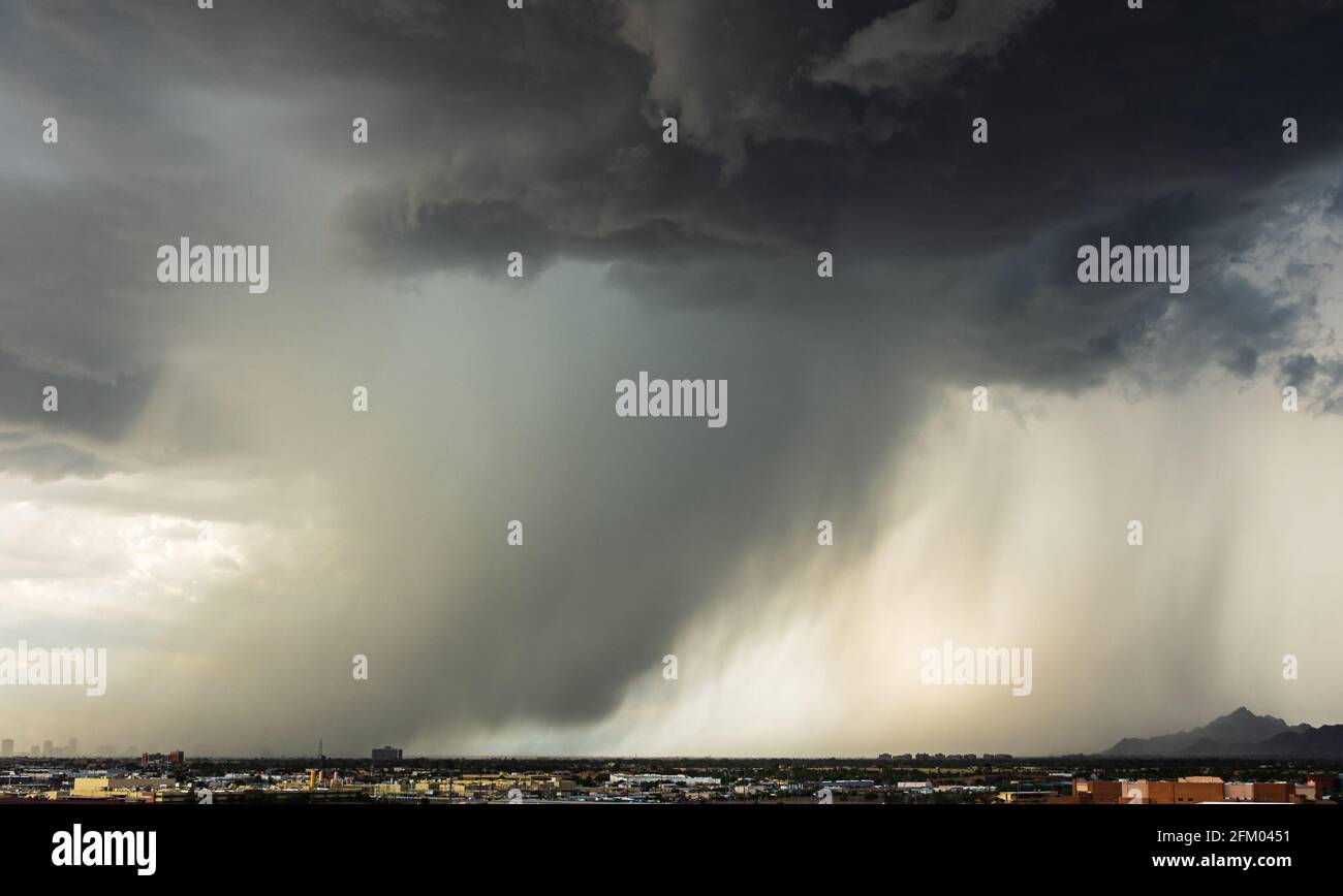 Microburst Over Phoenix, Arizona Stock Photo - Alamy