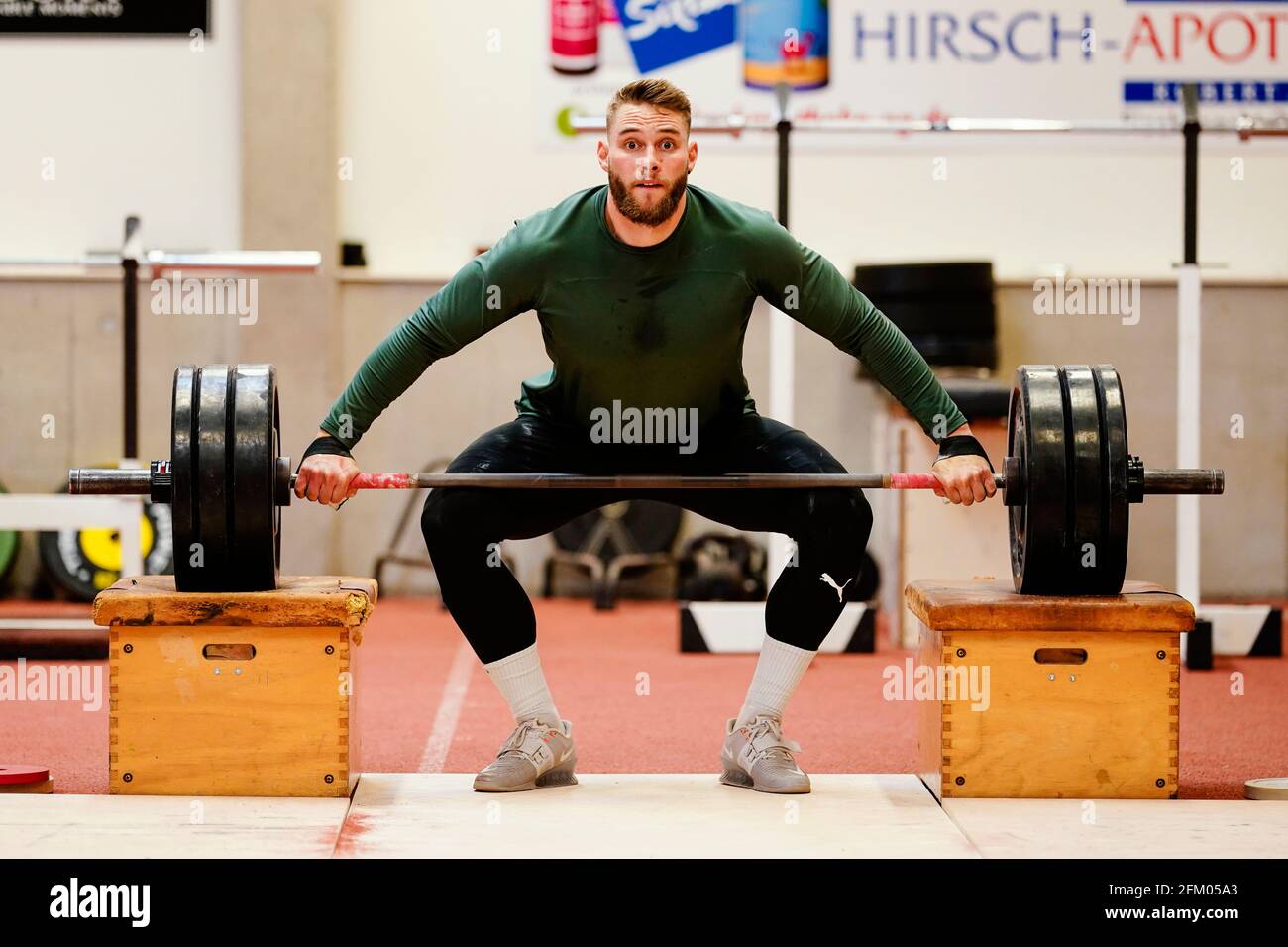 Offenburg, Germany. 04th May, 2021. Javelin thrower Johannes Vetter ...