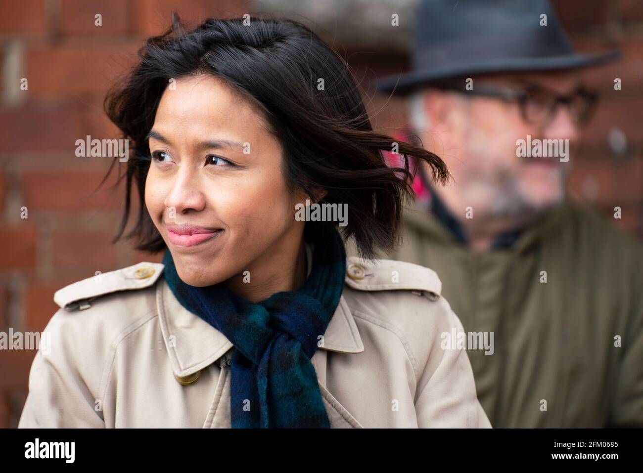 Founder of pro Union All for Unity party George Galloway campaigns on ...