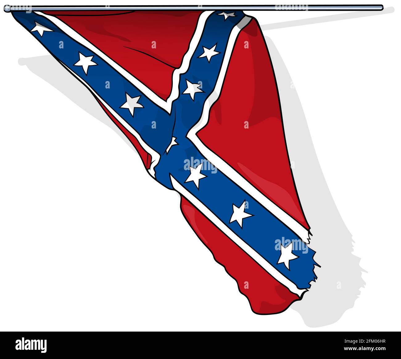 Flag of confederate states hi-res stock photography and images - Alamy