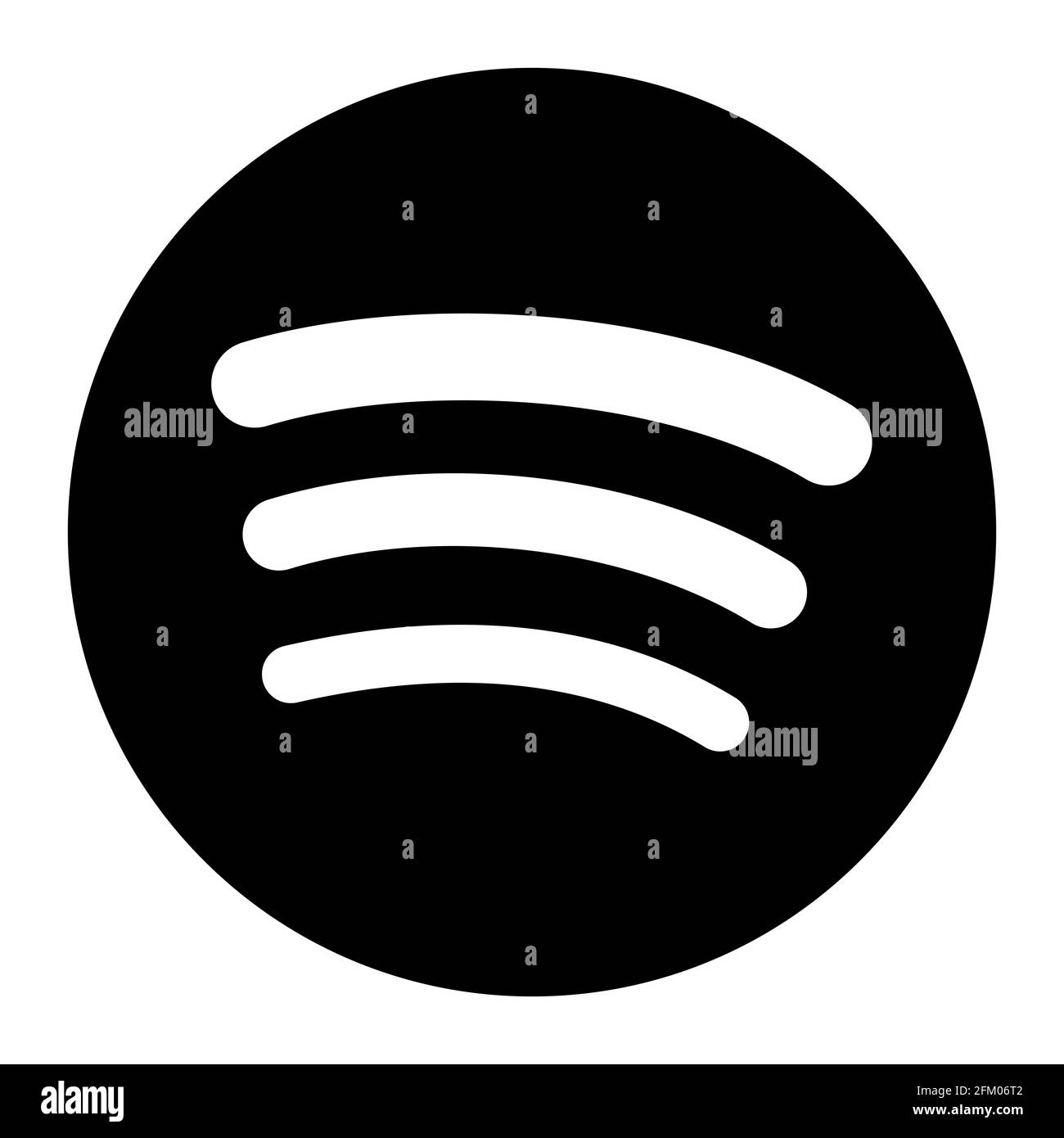 Spotify logo Stock Vector Images - Alamy