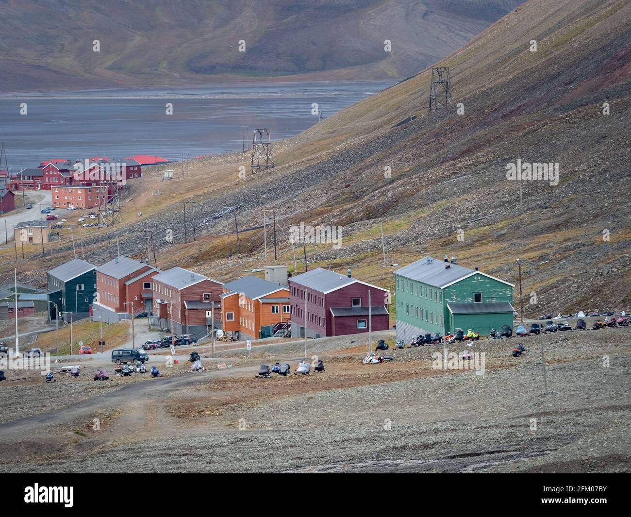 Longyear town svalbard norway hi-res stock photography and images - Alamy