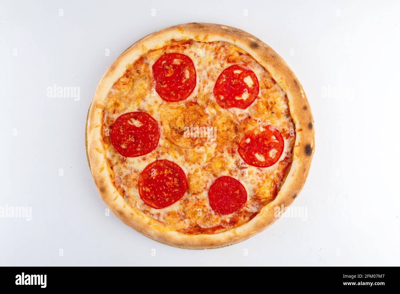 Pizza margherita isolated hi-res stock photography and images - Alamy