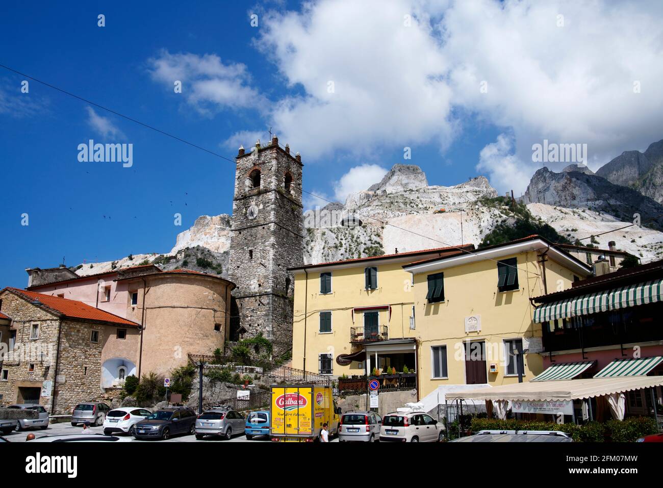 Colonnata carrara, Tuscany, Italy Stock Photo - Alamy