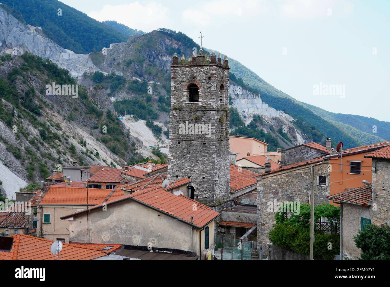 Colonnata carrara, Tuscany, Italy Stock Photo - Alamy