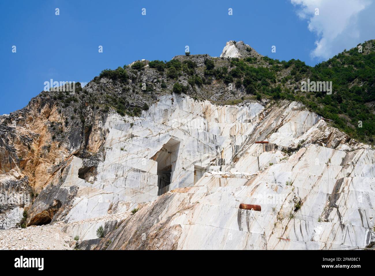 Open pit marble quarry in hi-res stock photography and images - Alamy